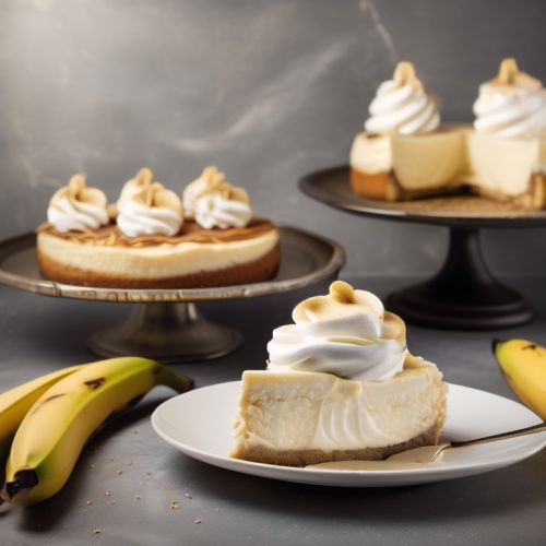 Alcoholic Banana Cheesecake with Rum - Mr. Cook