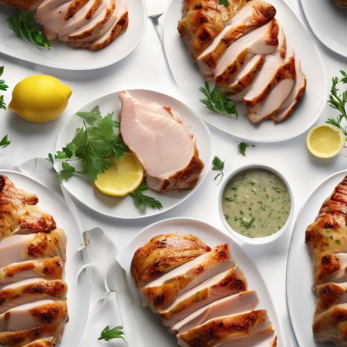 Turkey Fillet with Lemon Herb Sauce - Mr. Cook