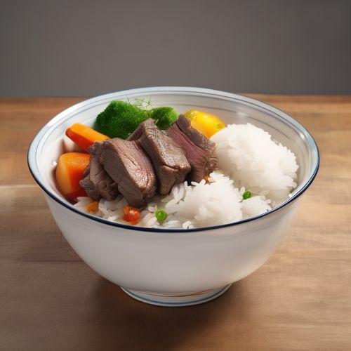 Rice with Braised Beef - Mr. Cook