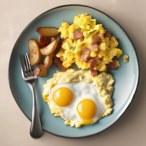 Potato and Egg Scramble - Mr. Cook