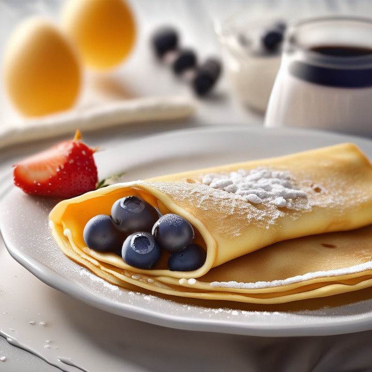 Milk and Sugar Crepes - Mr. Cook