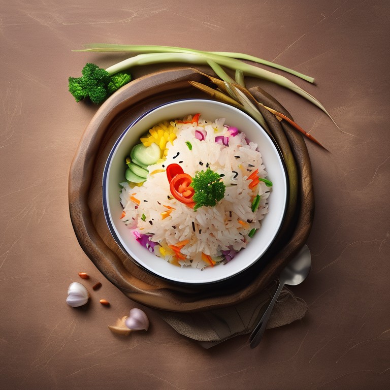 Rice with Vegetables - Mr. Cook