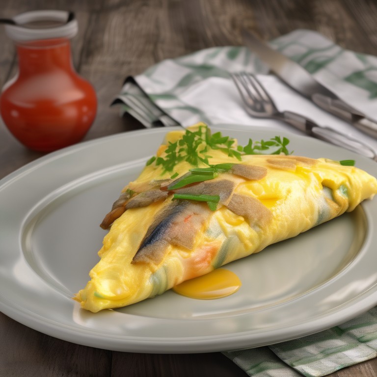 Fish Omelette - Mr. Cook