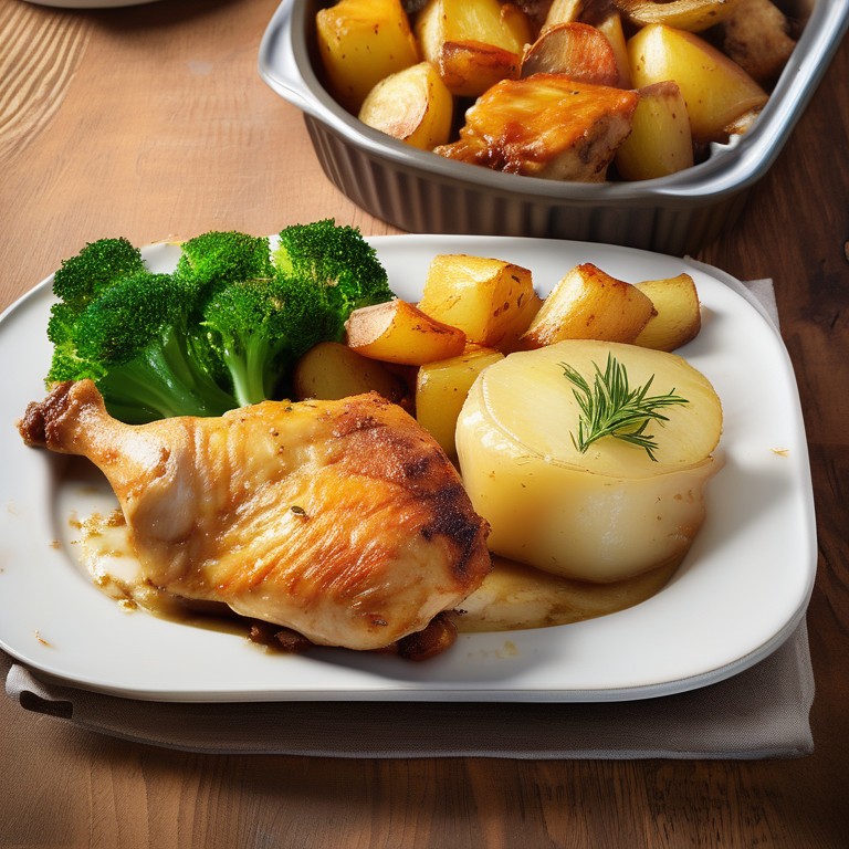 Chicken and Potato Bake - Mr. Cook