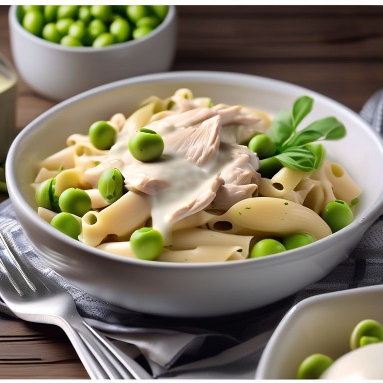 Creamy Chicken Pasta - Mr. Cook