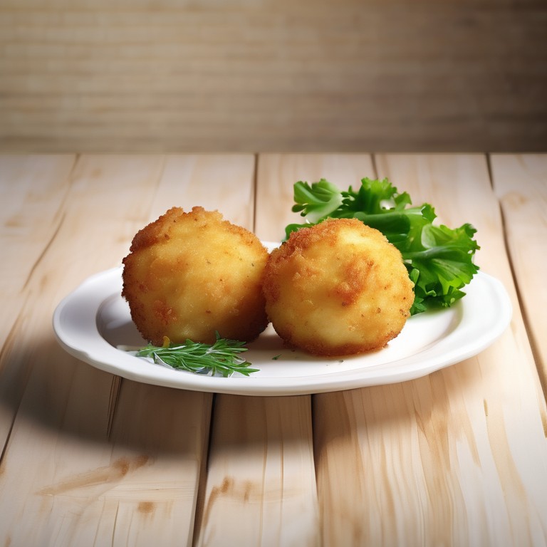 Cheesy Breaded Potato Balls - Mr. Cook