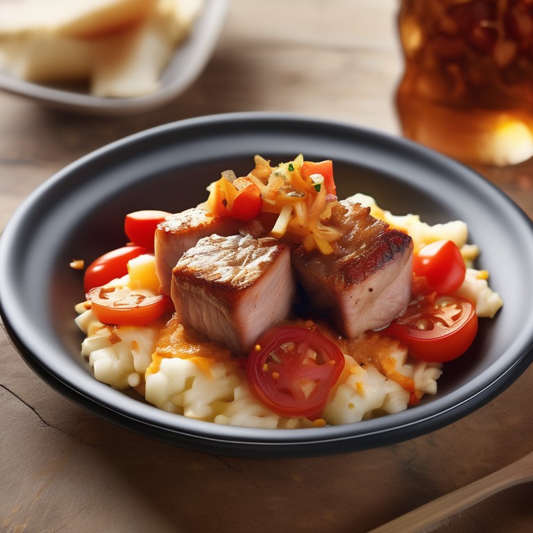 Cheesy Pork Paprika - Mr. Cook