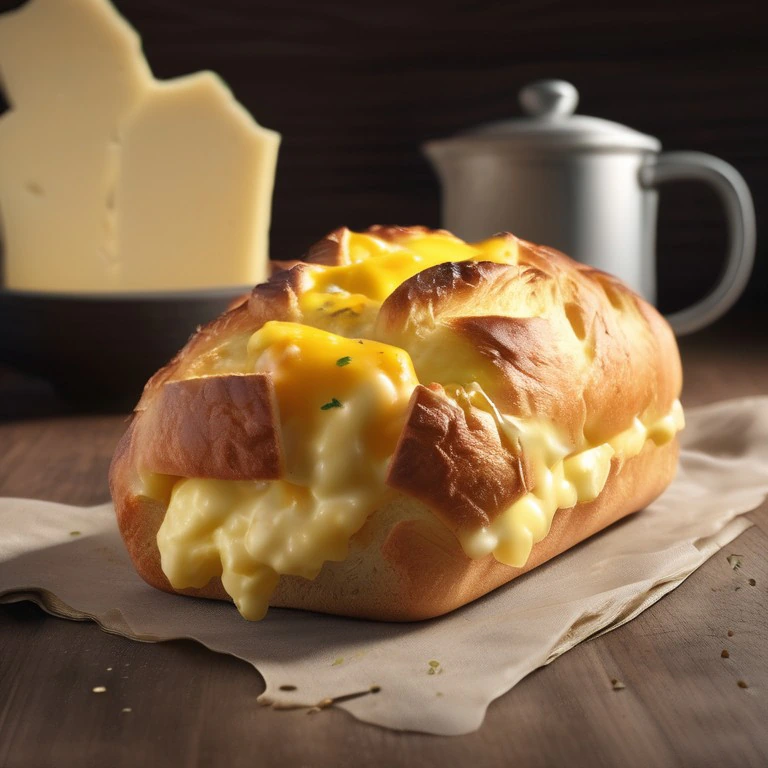 Cheesy Egg Bread - Mr. Cook