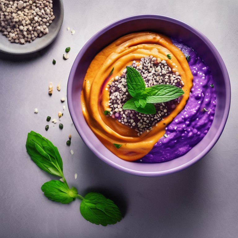 Purple Hummus - Mr. Cook