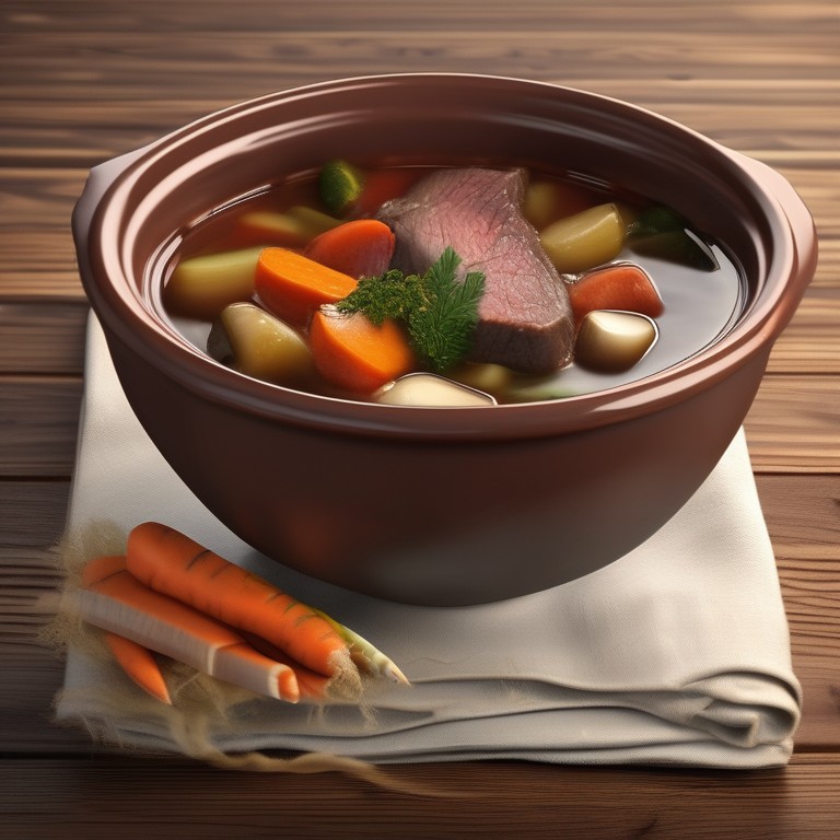 Moose Meat Soup - Mr. Cook