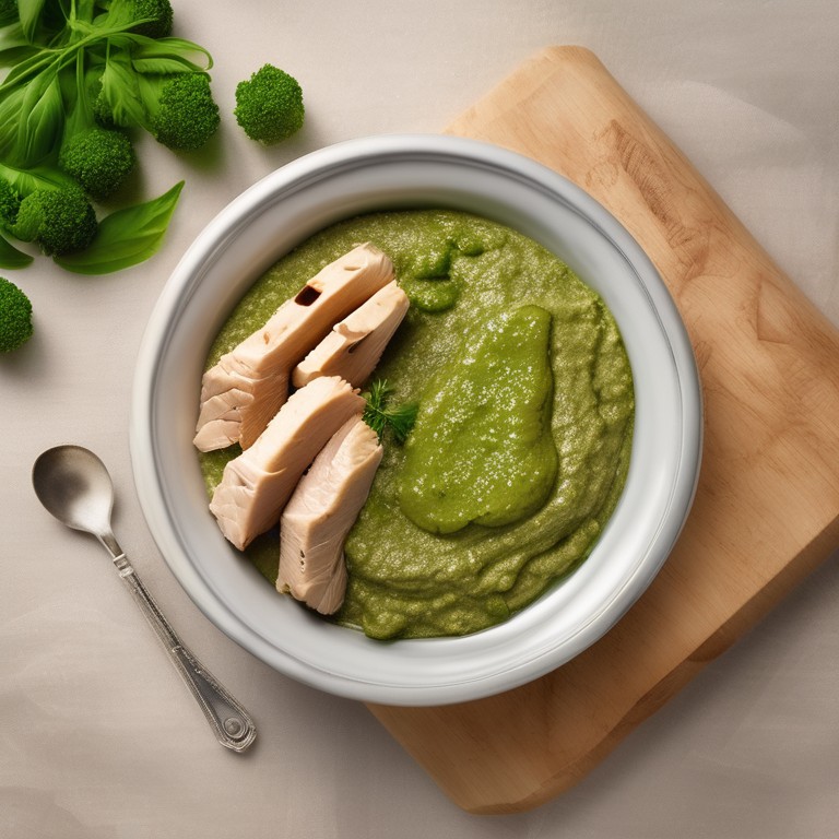 Pearl Millet with Herb Chicken & Pesto Hummus Protein Meal - Mr. Cook