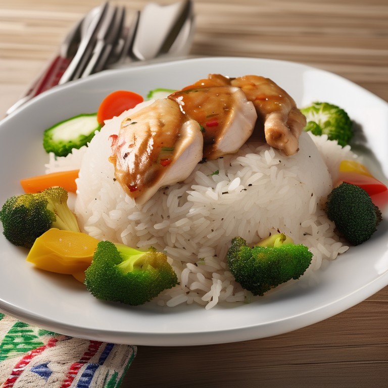 Rice and Chicken - Mr. Cook