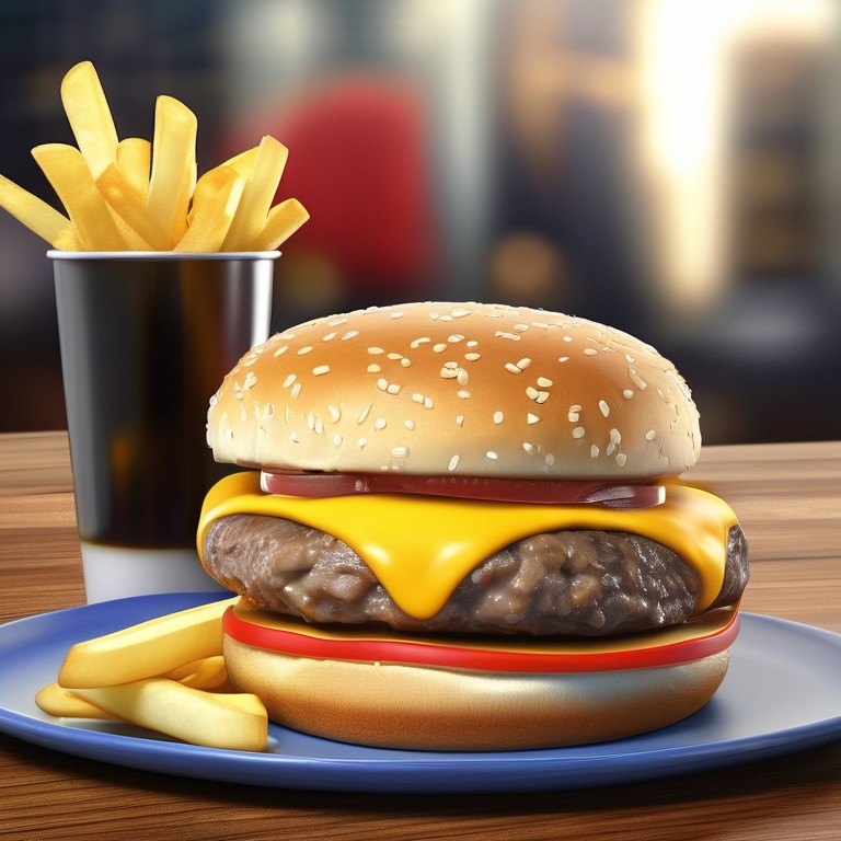 McDonald's Cheeseburger - Mr. Cook