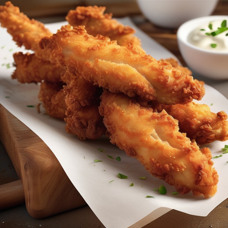 Easy Chicken Strips - Mr. Cook