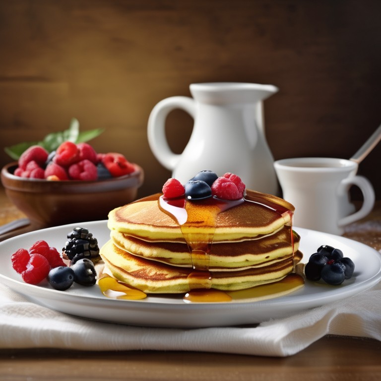 Cornmeal Pancakes - Mr. Cook