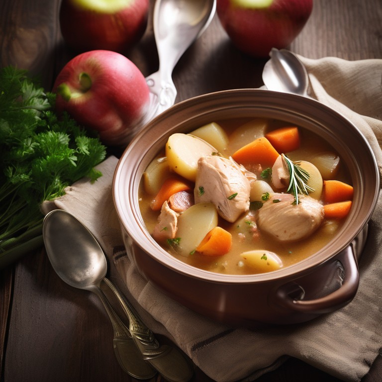 Creamy Chicken Stew - Mr. Cook