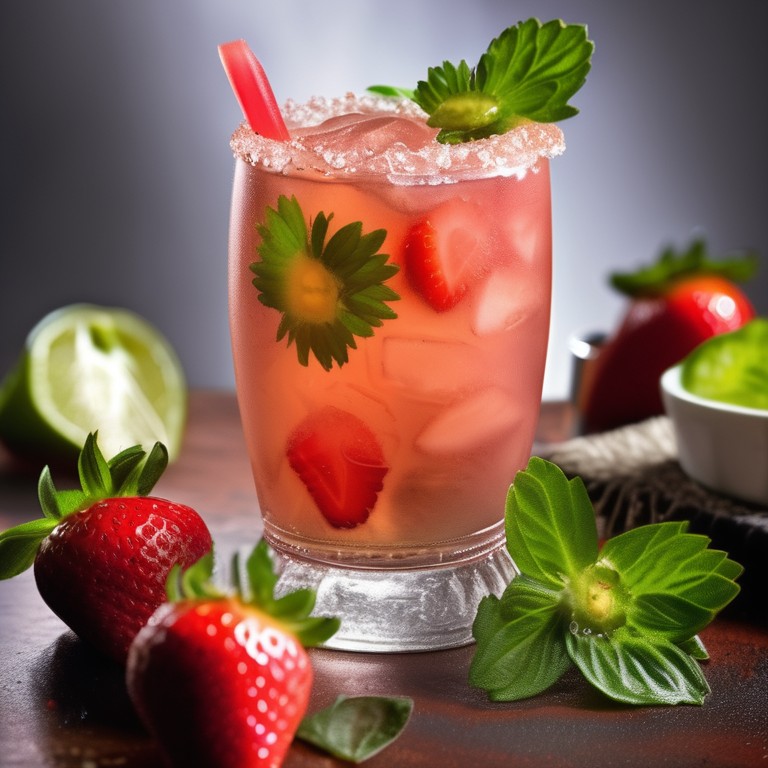 Spicy Strawberry Mule - Mr. Cook