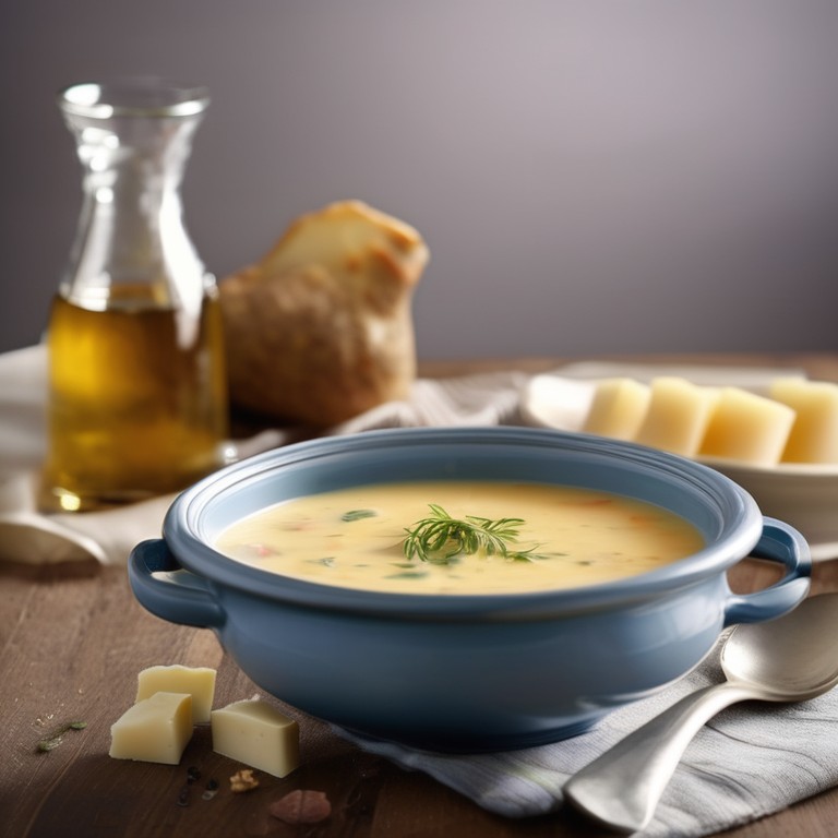 Creamy Potato Cheese Soup - Mr. Cook